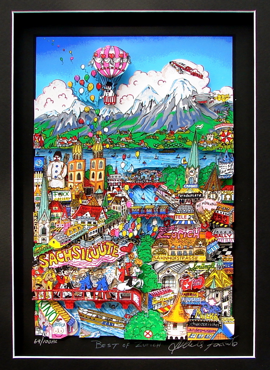 ART-LOFT | 3-D Pop Art | Charles Fazzino - Europe